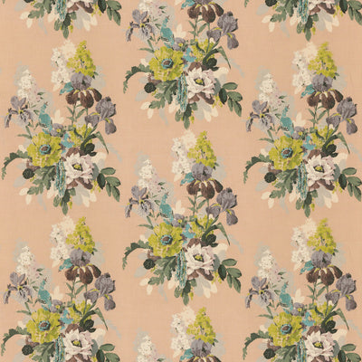 G P & J BAKER FABRICS - BIRD & IRIS - BLUSH