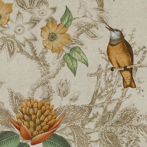 BAILEY & GRIFFIN FABRICS-BE42518 -580-CREME/GOLD