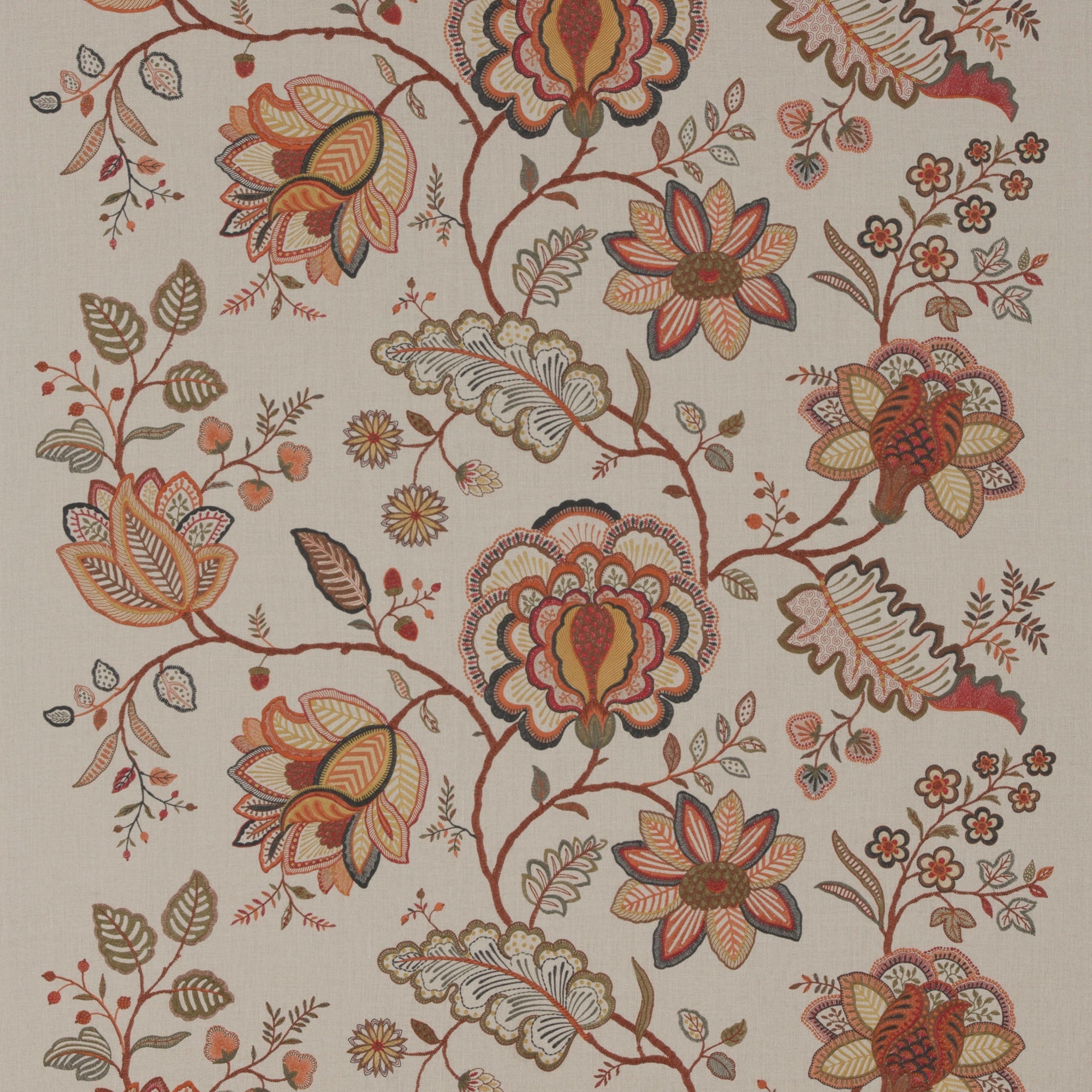 G P & J BAKER FABRICS - DIXTER - SPICE