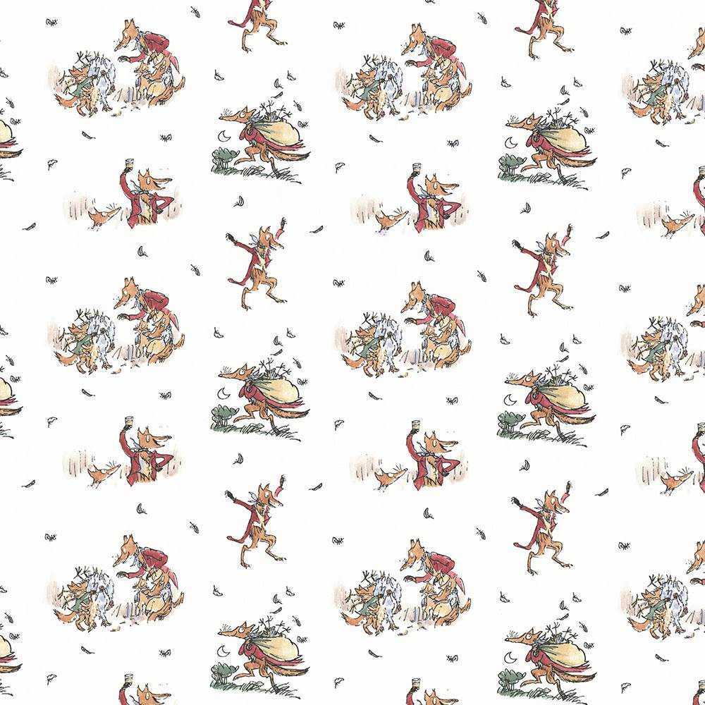 fox pattern fabric