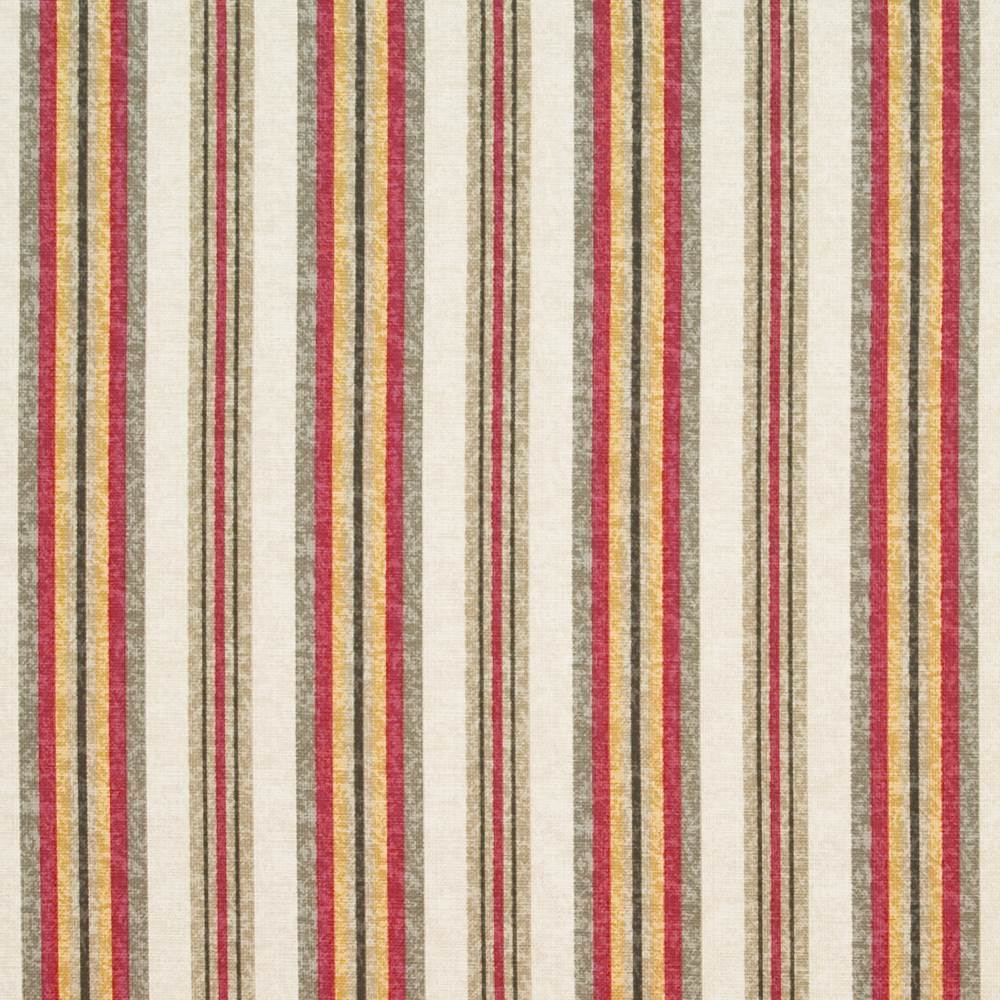 Buy KASMIR FABRICS-SPLASH STRIPE - CAMPARI